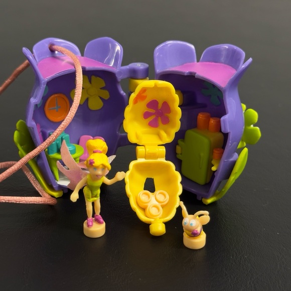 polly pocket | Toys | Vintage Polly Pocket Honey Bee Tulip Locket 20 ...